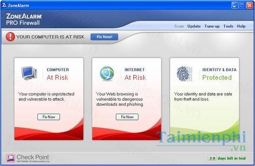 Download ZoneAlarm Pro Firewall 2019 - Bảo vệ an toàn hệ thống -taimie