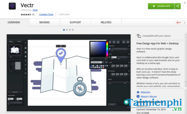 Download Vectr 1.7.3 - Thiết kế đồ họa miễn phí trên Windows -taimienp