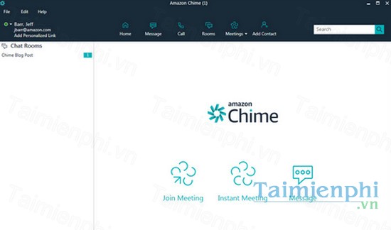 Download Amazon Chime 4.39 build 10374 - Phần mềm chat video, tạo cuộ
