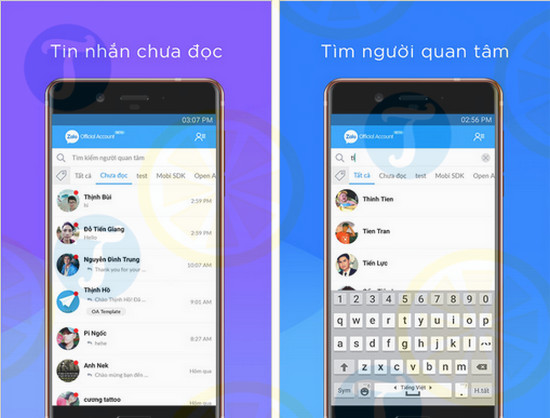 Download Zalo OA Admin cho Android - Quản lý Zalo OA hiệu quả giúp bán
