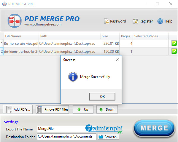 Download PDF Merge Pro 3.3.1.0 - Ghép nối và hợp nhất các tài liệu PDF Download PDF Merge Pro 3.3.1.0 - Ghép nối và hợp nhất các tài liệu PDF