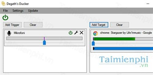 Download Degath's Ducker 3.2.1.4 - Giảm âm lượng audio stream, quản l